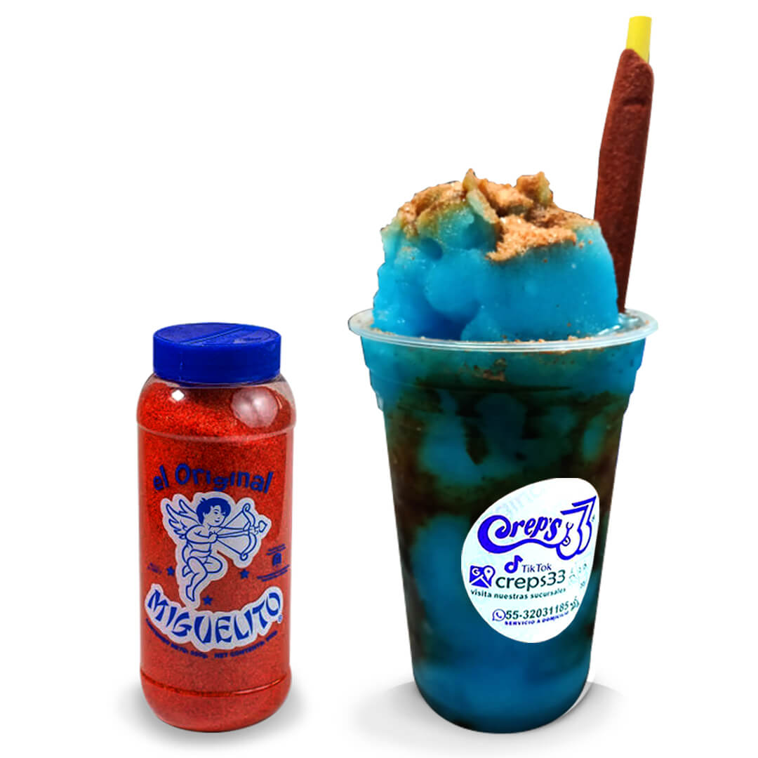 Frappe de agua de Mora Azul - Creps33