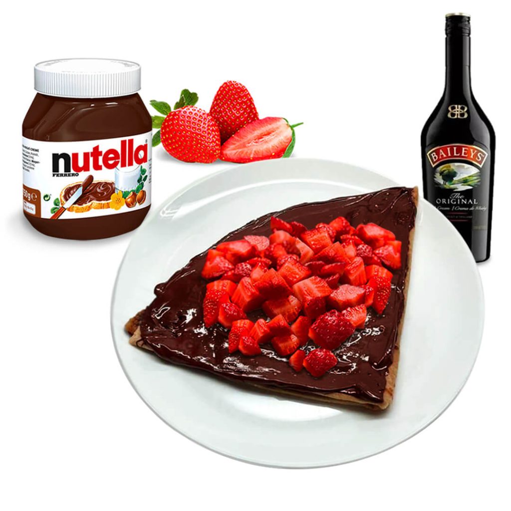 Crepa especial de Nutella, Fresa y Baileys - Creps33