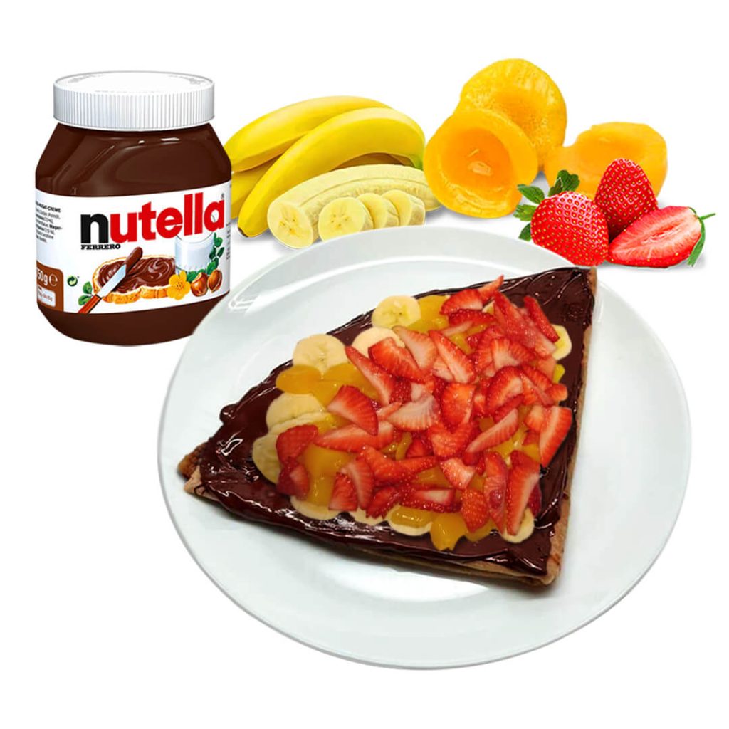 Crepa de Nutella con Frutas - Creps33